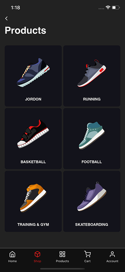 React Native Store Ui Template By Theoremui Codecanyon